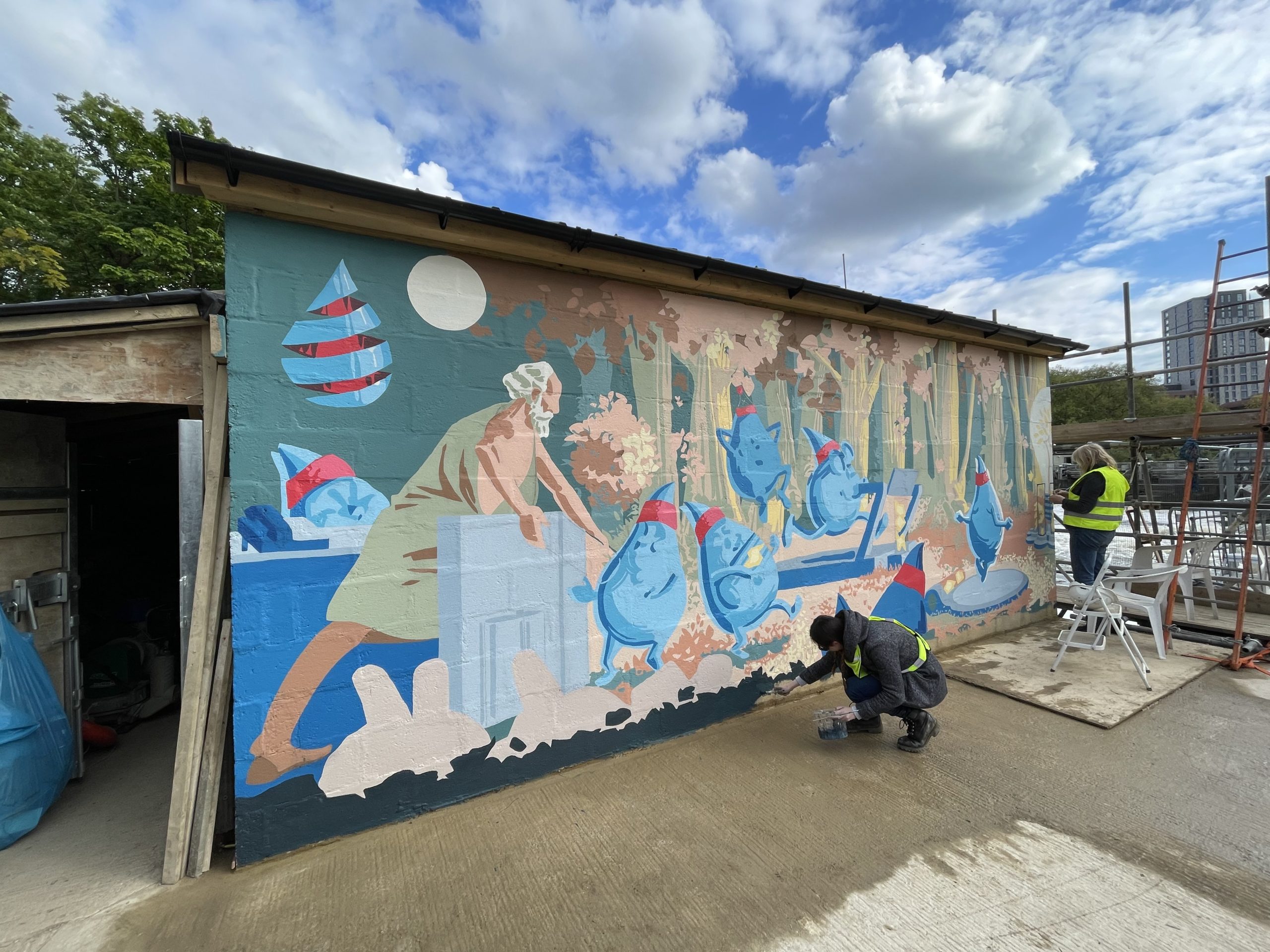 Reading Hydro murals – Reading Hydro